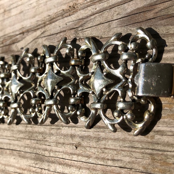 selini | Jewelry | Vintage Selini Wide Bracelet | Poshmark